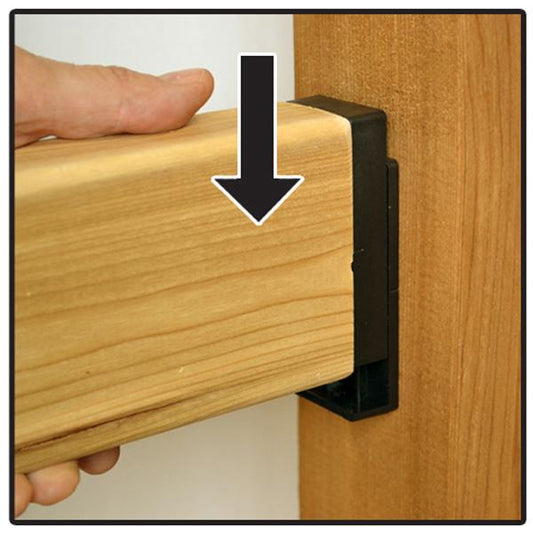Shadow Rail™ Connector | Hidden Deck Railing Hardware – DecksGo